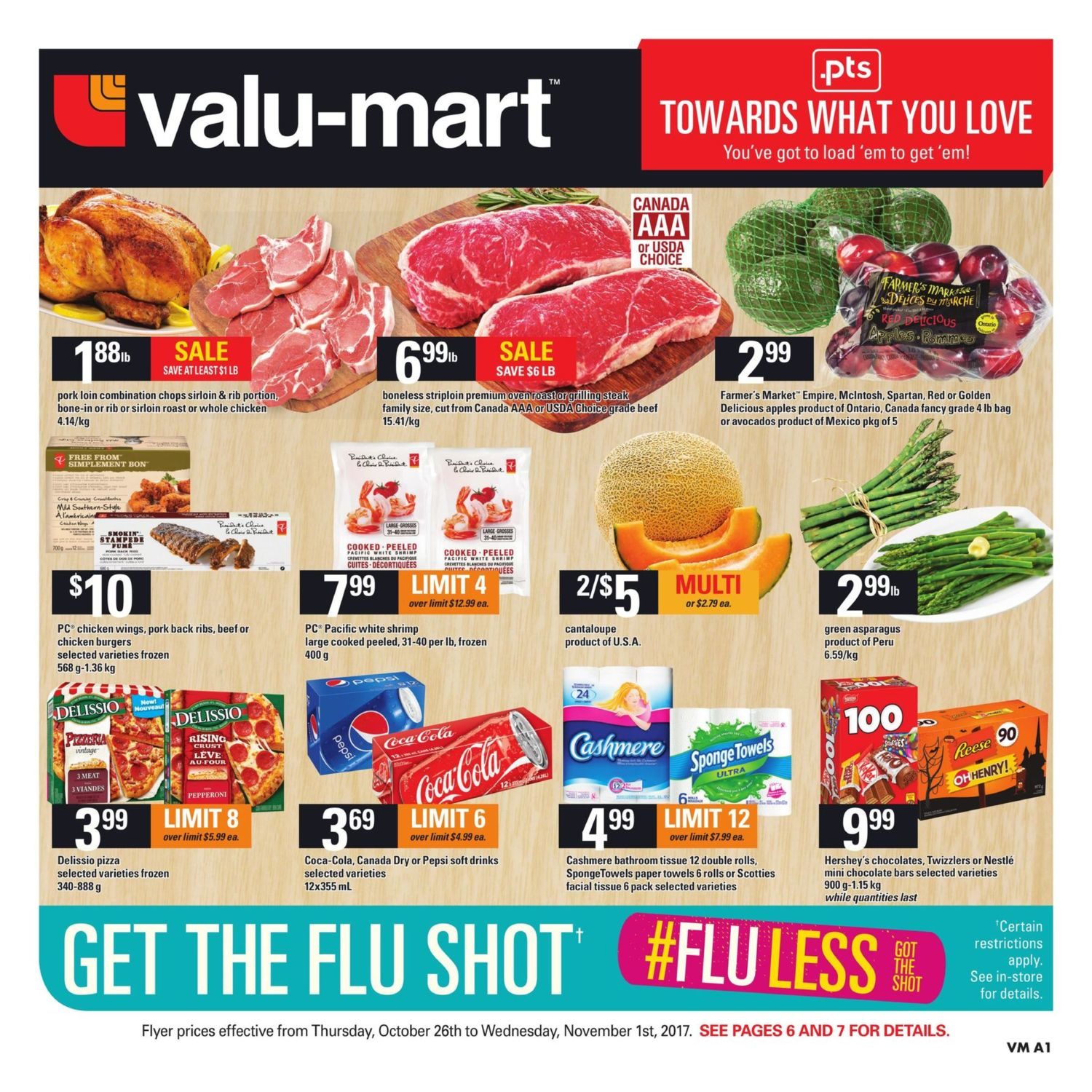 Valu-Mart Weekly Flyer - Weekly Specials - Oct 26 – Nov 1 ...
