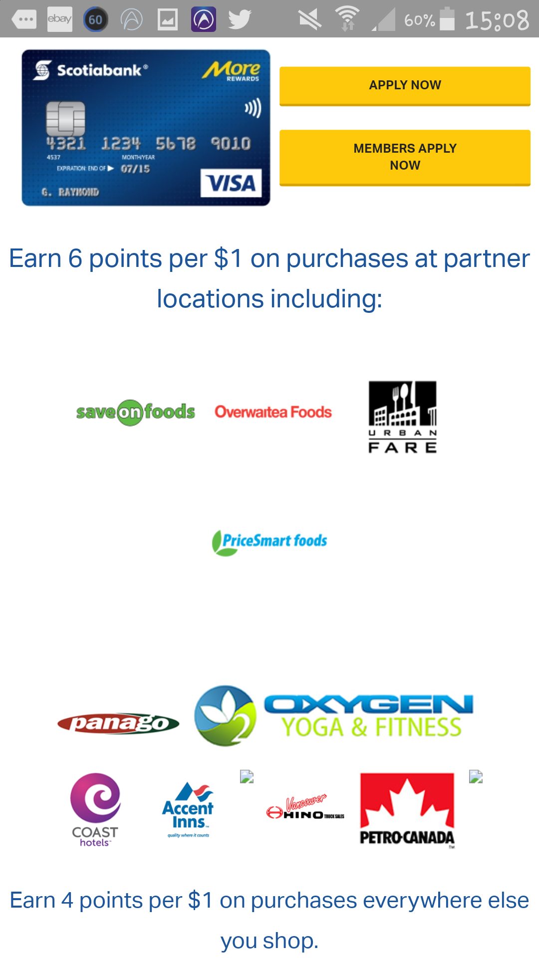 Save On Foods ~ Scotiabank More Rewards Visa Promotion - RedFlagDeals ...