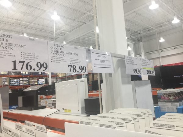 [Costco] Buy TWO Google Home Mini for $98.99 - RedFlagDeals.com Forums