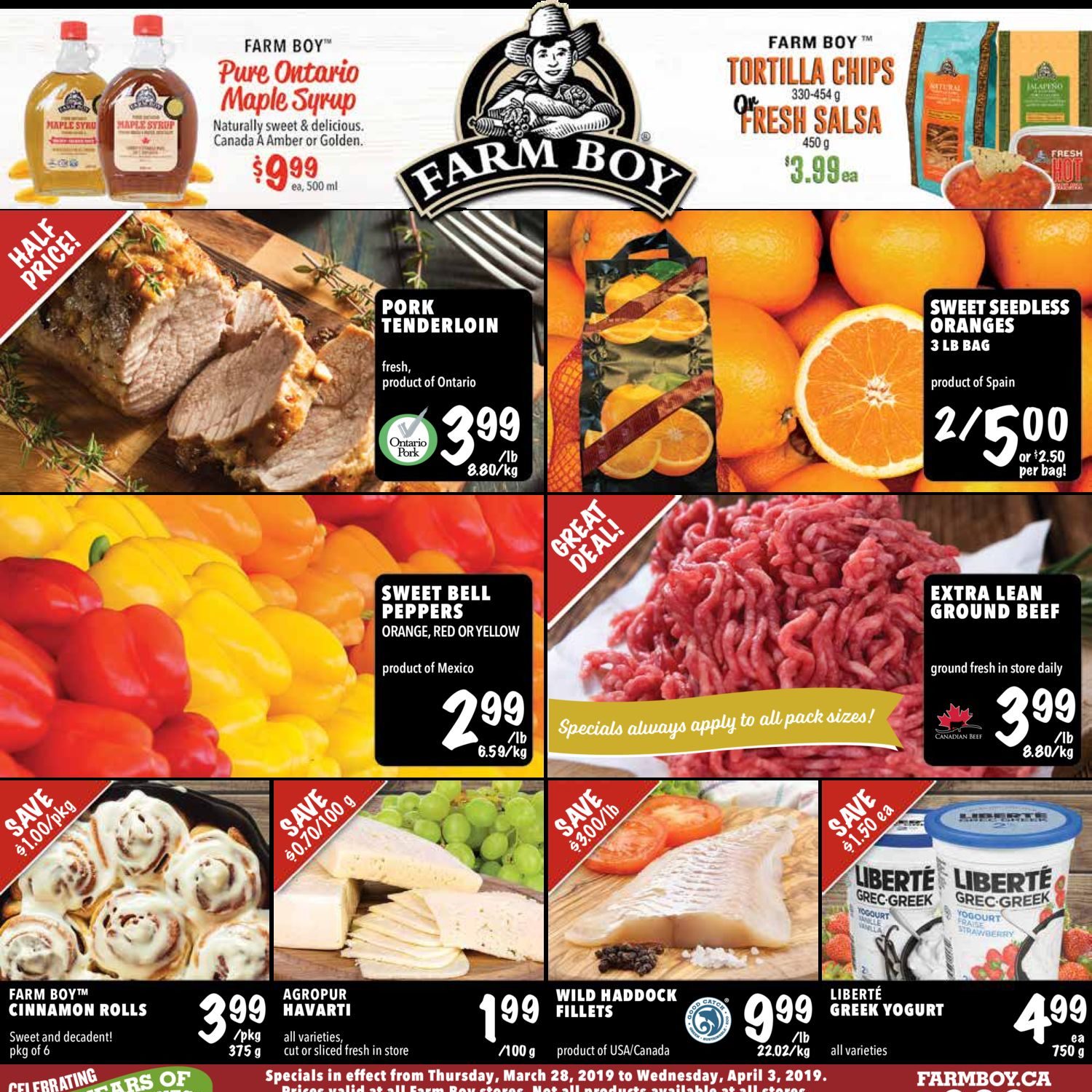 Farm Boy Weekly Flyer - Weekly Specials - Mar 28 – Apr 3 - RedFlagDeals.com