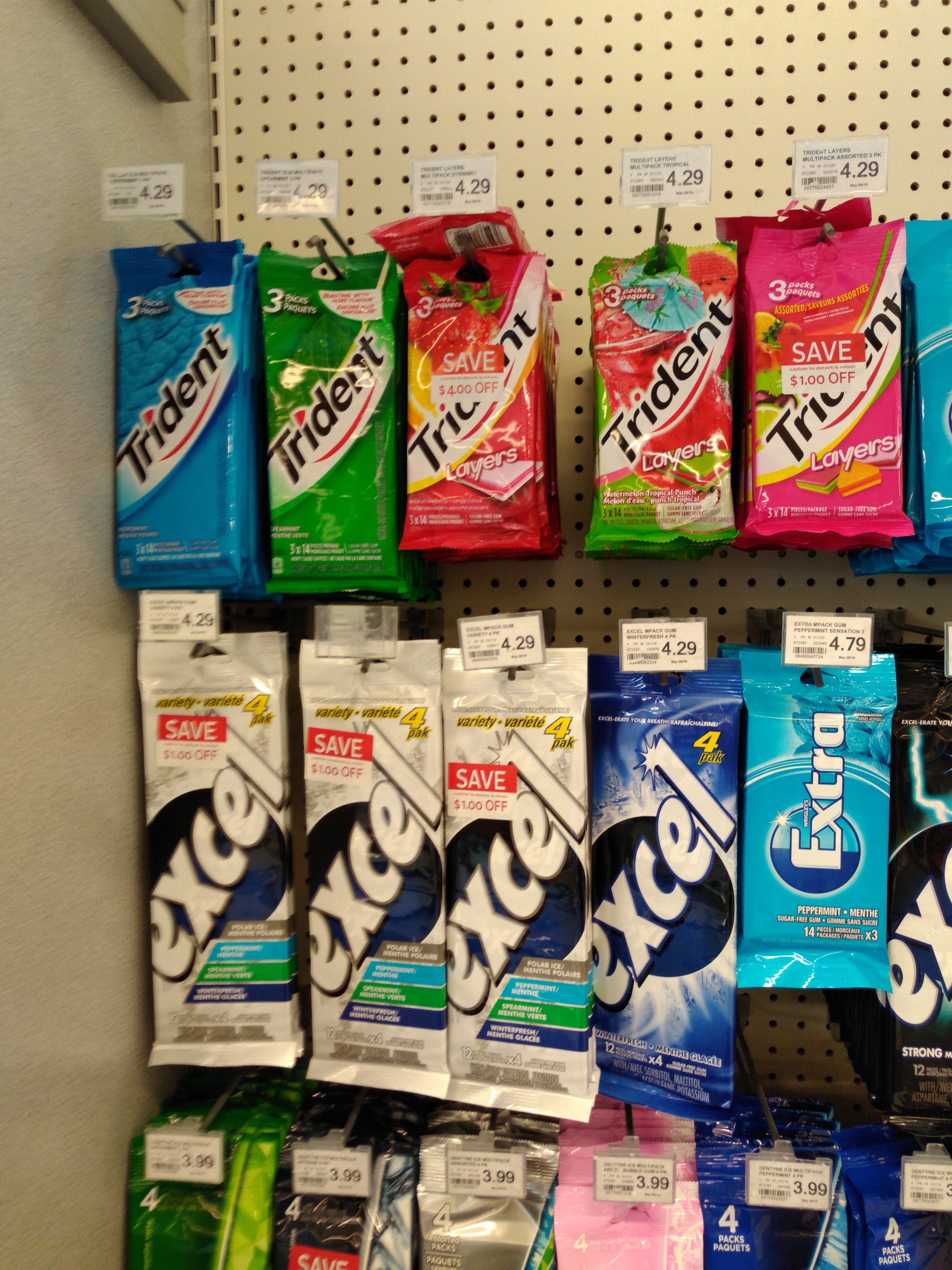 [Rexall] YMMV - Rexall (Bolton, ON) discount snacks, Kit-Kat 170g $0.79 ...