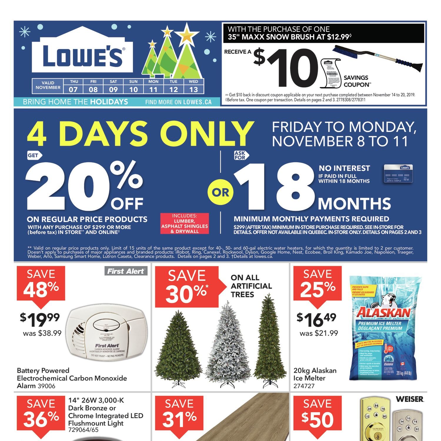 Lowe's Weekly Flyer - Weekly - Nov 7 – 13 - RedFlagDeals.com