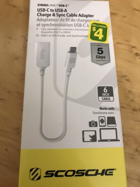 [Dollarama] Dollarama -$4 Tech1 USB-C/USB fast charger for home ...