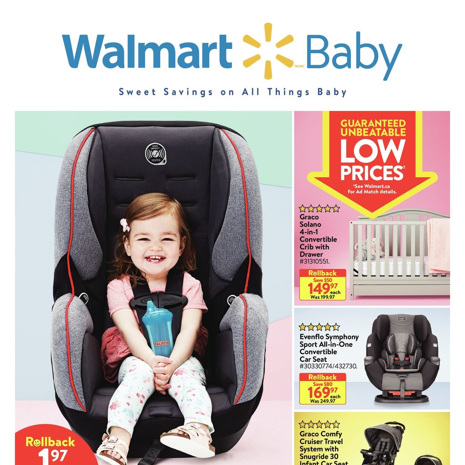 Walmart Weekly Flyer - Baby Book - Sweet Savings - Jun 18 – Jul 1 ...