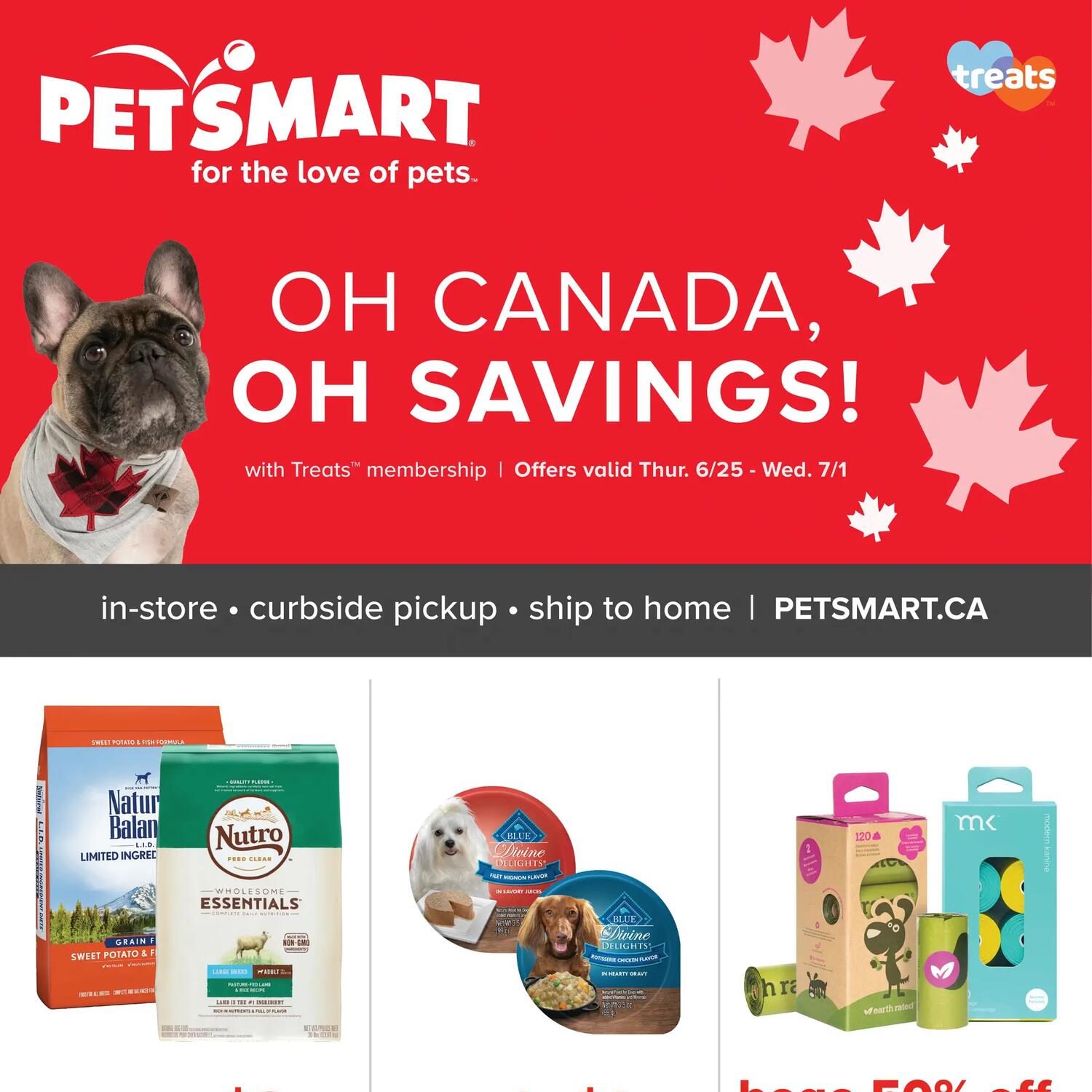 PetSmart Weekly Flyer - Oh Canada, Oh Savings! - Jun 25 – Jul 1 ...