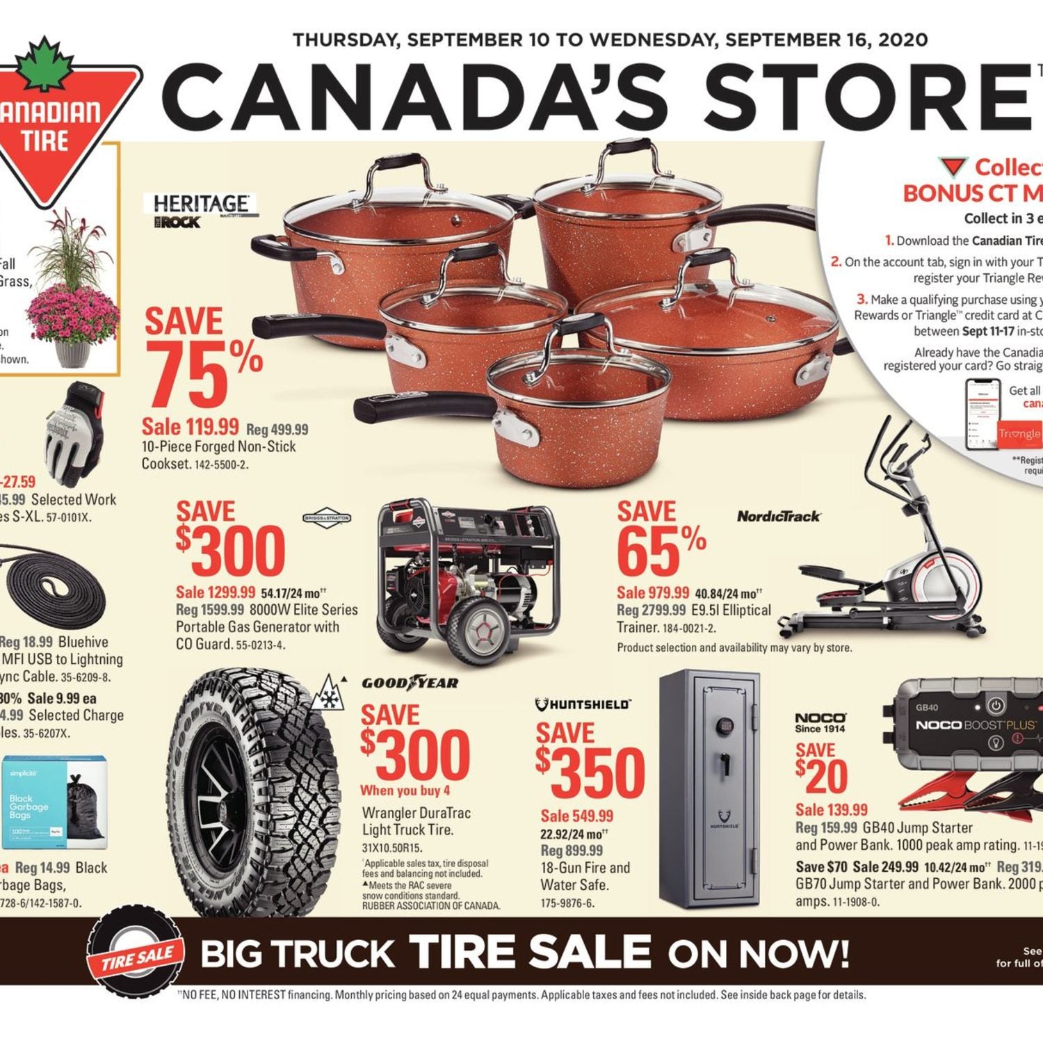 Canadian Tire Weekly Flyer - Weekly - Canada's Store - Sep 10 – 16 ...