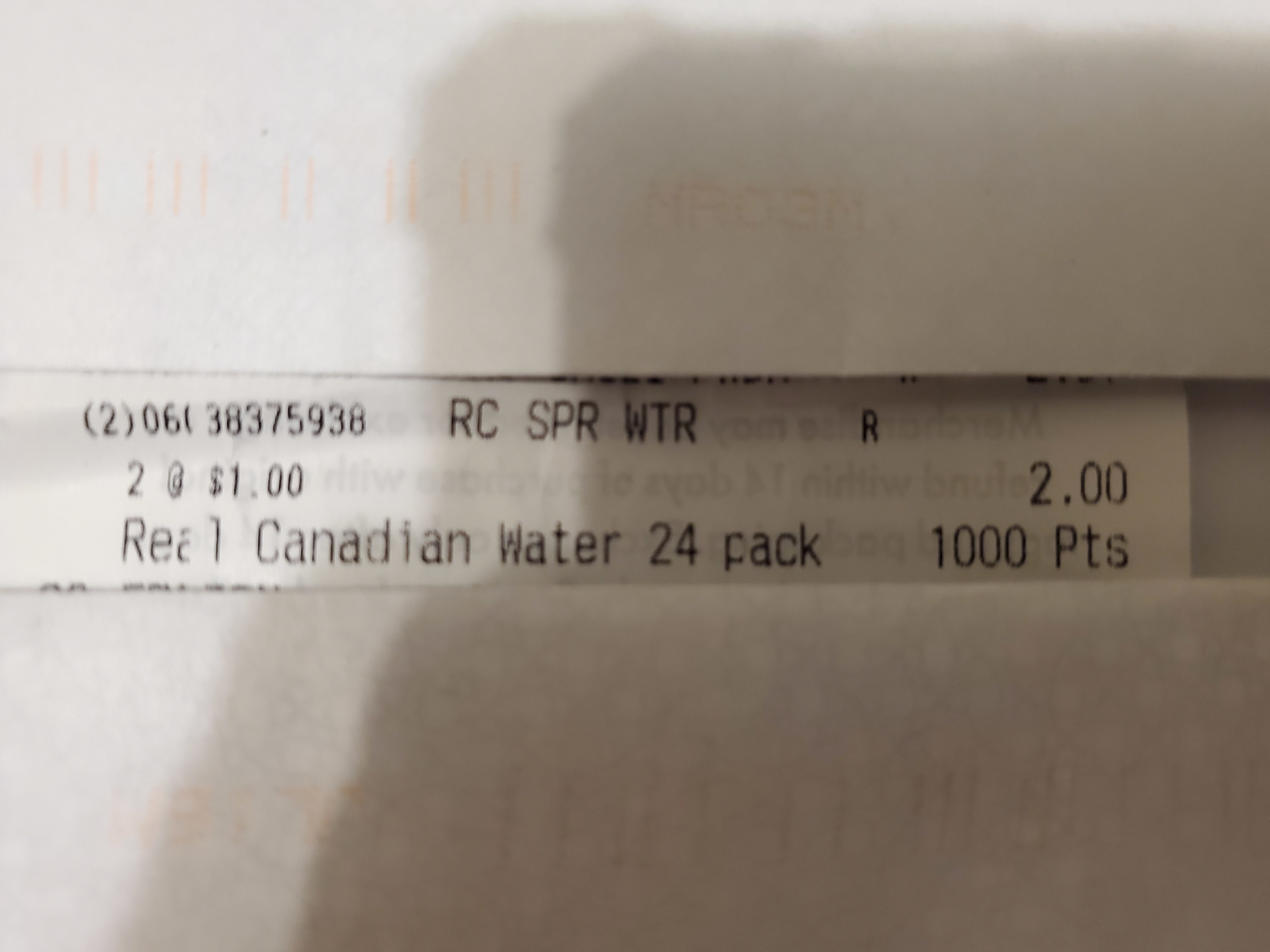 [No Frills] Real Canadian Natural Spring Water (2) 24x500ml pack for $0 ...