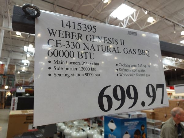 [Costco] Weber Genesis II CE-330 - $999.99 - Page 36 - RedFlagDeals.com ...