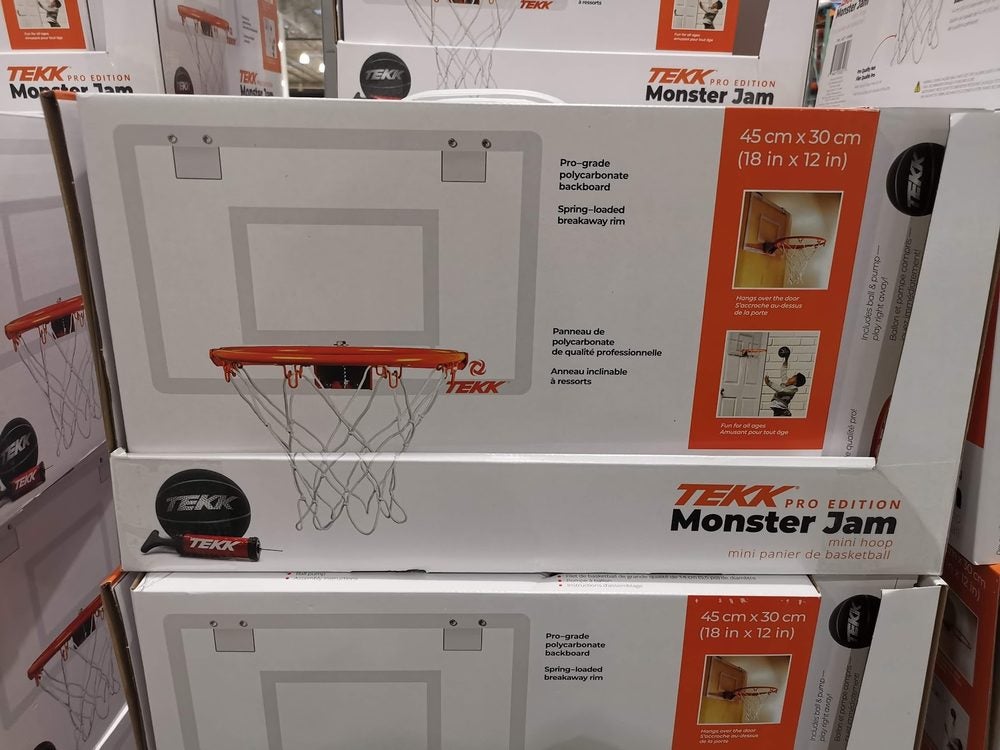 [Costco] Tekk Nate Robinson Monster Jam Mini Basketball Hoop $29.99 ...