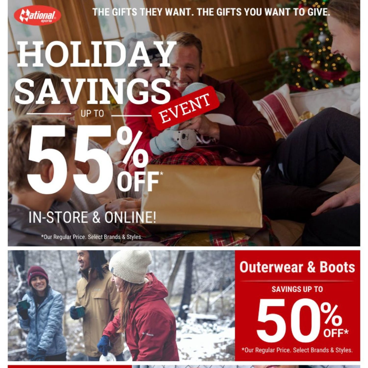 National Sports Weekly Flyer - Holiday Savings Event - Dec 3 – 23 ...