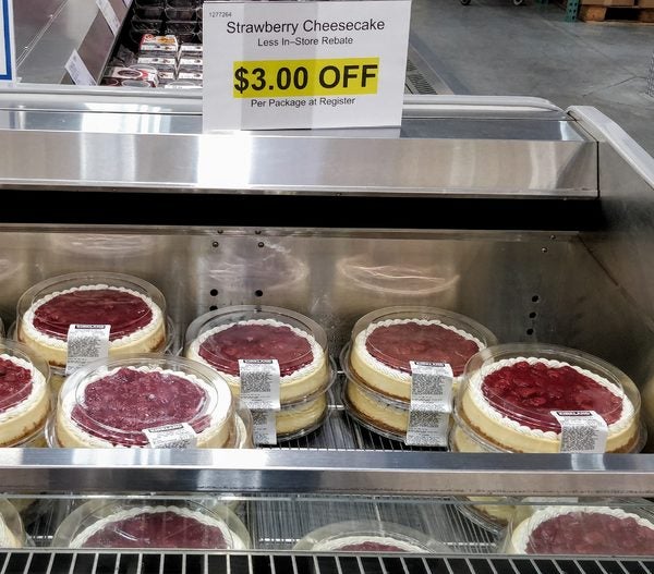 [Costco] Strawberry Cheesecake $14. 99 after $3 off. Waterloo Costco ...