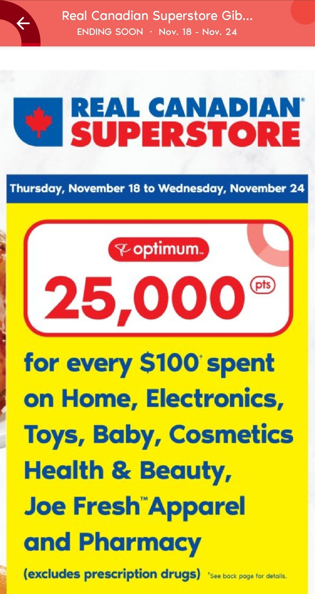 [Loblaws] Get 40,000 PCO points for every $100 spent on General ...
