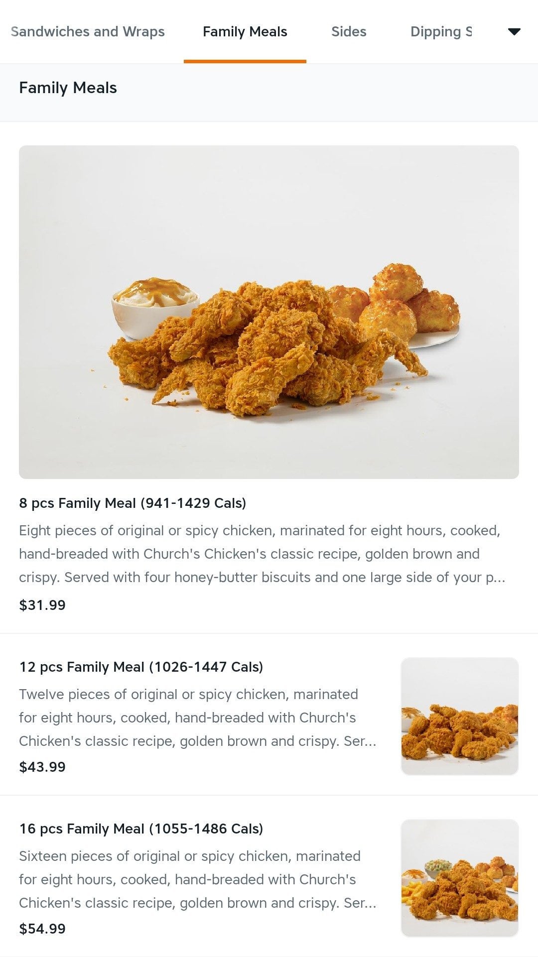 [Church's Chicken] 10 pc legs&thighs plus sides for $24.95 (Vancouver ...