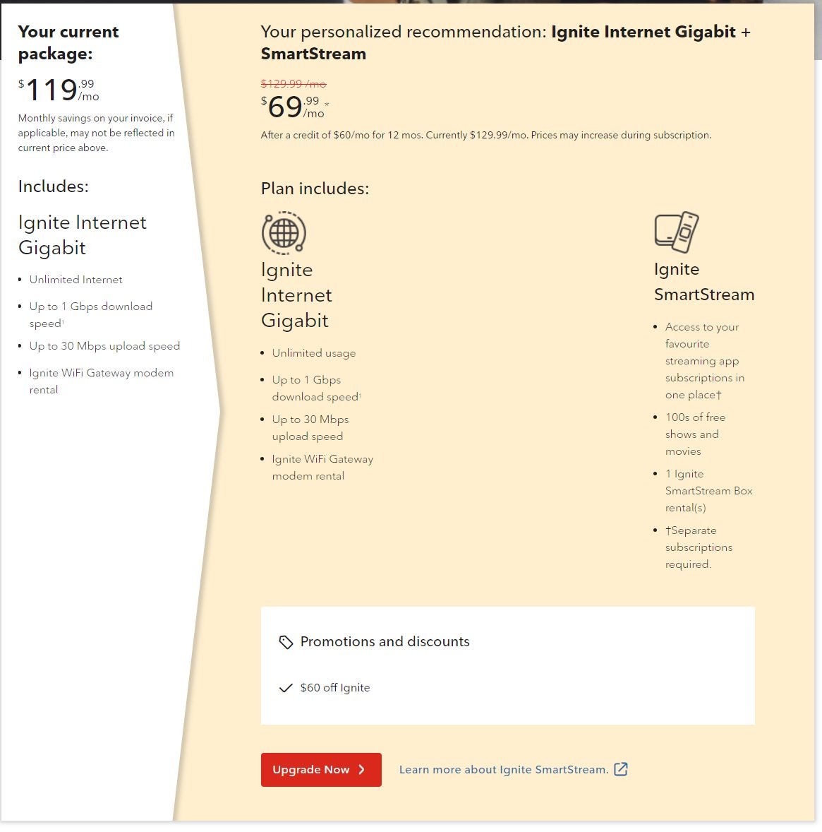 [Rogers] Rogers Ignite internet 1gbps $49.99 *possible ymmv ...