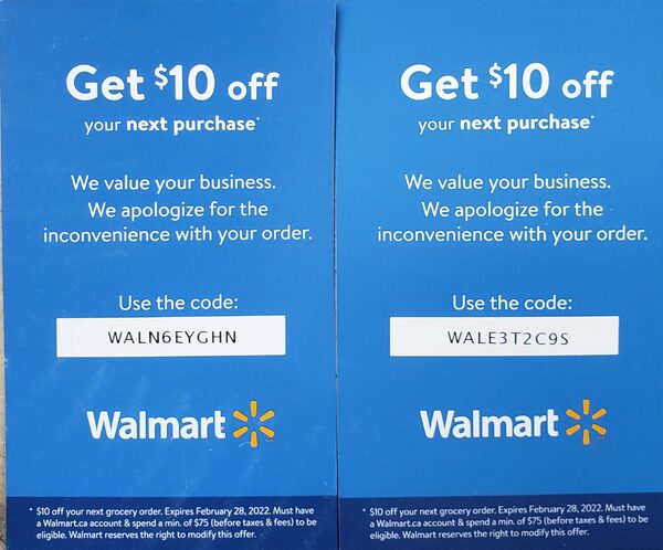 [Walmart] $10 off $75 coupon - RedFlagDeals.com Forums
