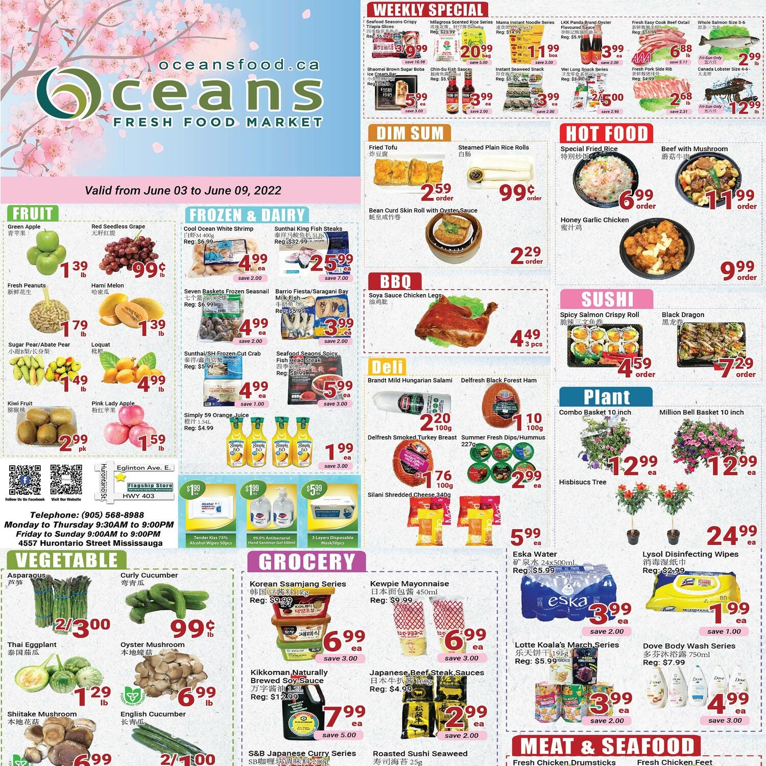 Oceans Fresh Food Market Weekly Flyer - Weekly Specials (Mississauga/ON ...