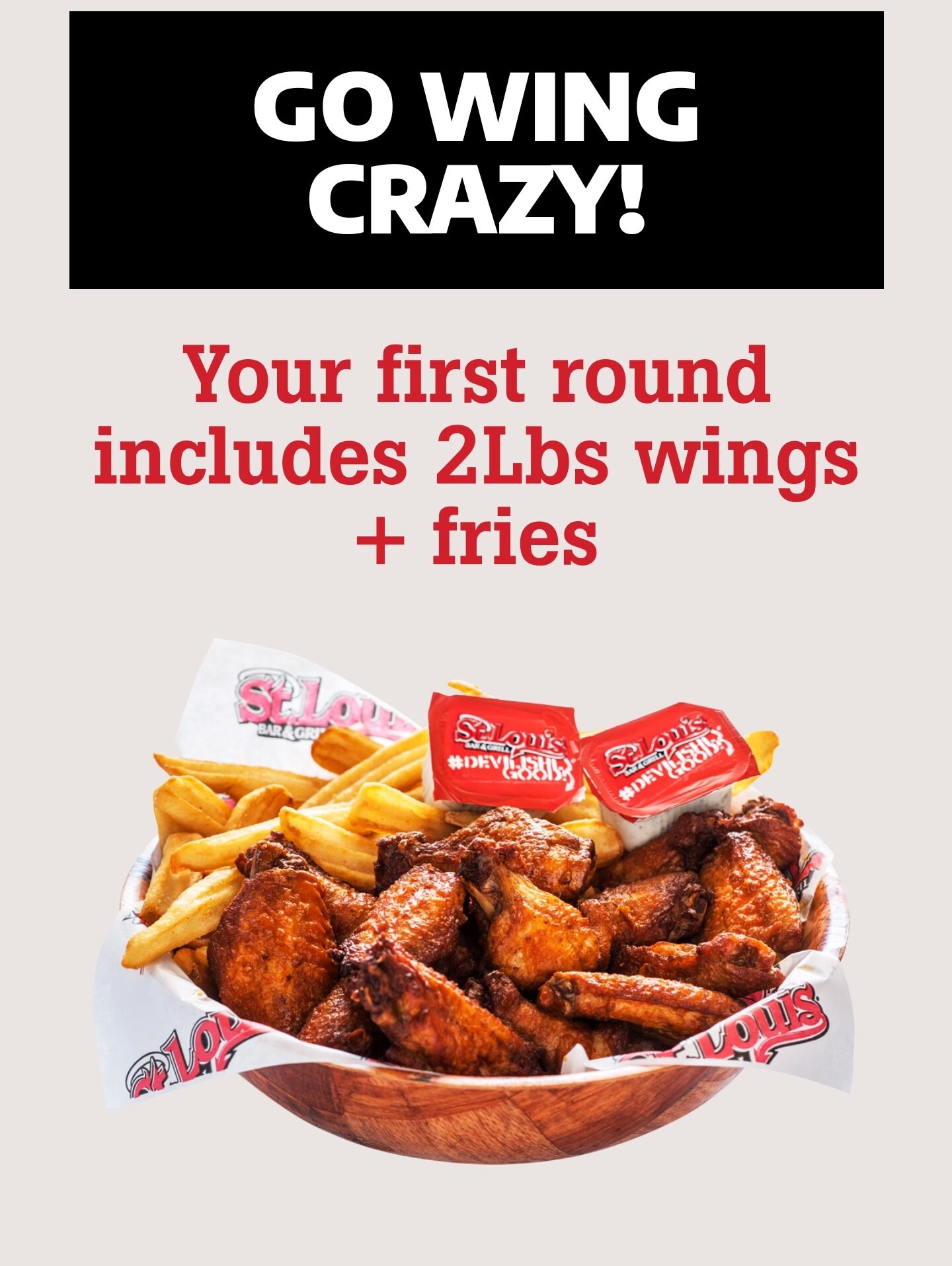 [St. Louis Bar & Grill] $23.99 AYCE WINGS June 14 - July 17 (ALL ...