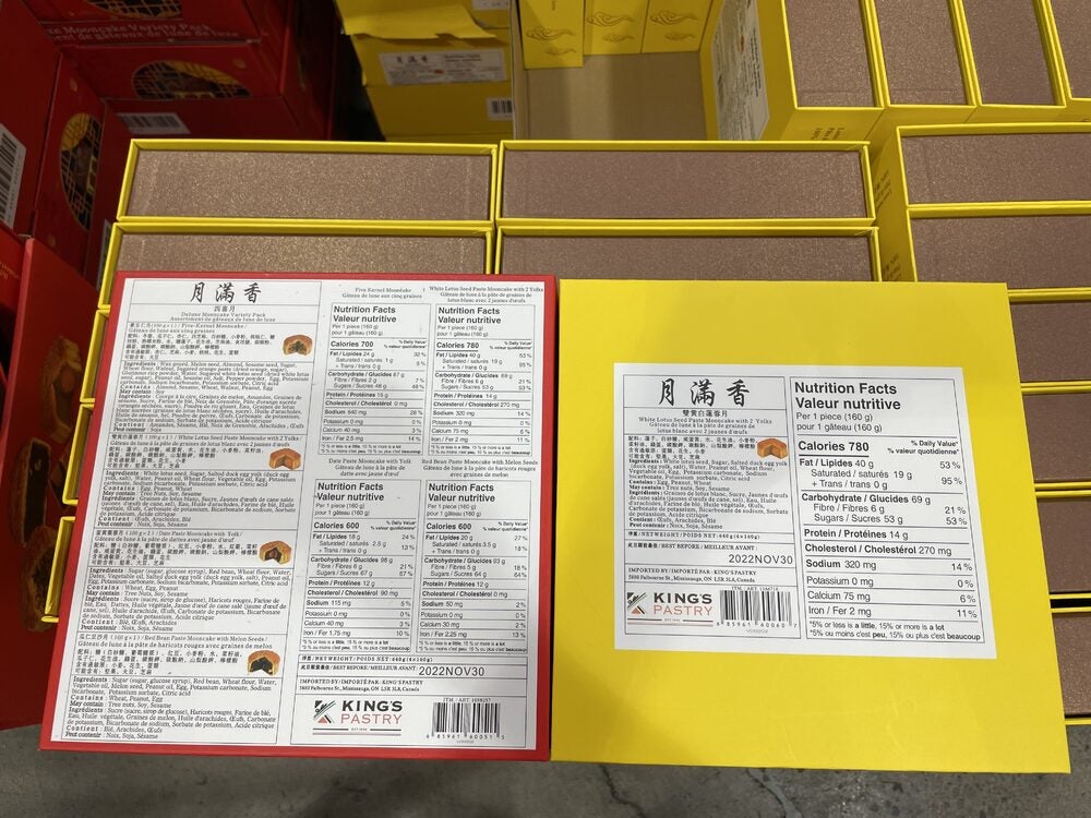 [Costco] King's Pastry Full Moon Mooncakes $15.88 (double yoke ...