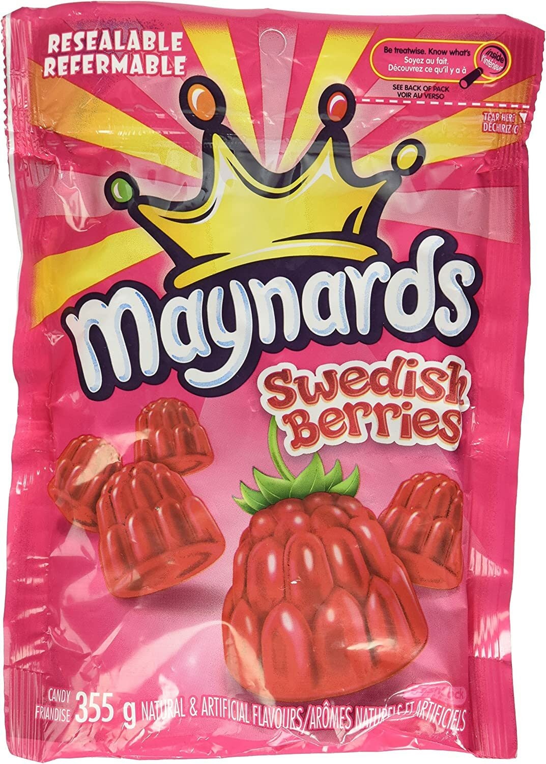 [Amazon.ca] Maynards candies: 355g Swedish Berries $2.43 | 816g Swedish ...