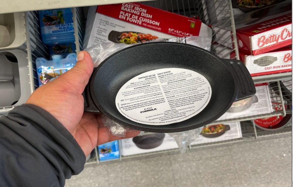 [Dollarama] [BC] Betty Crocker 6" cast iron pan - $4 - RedFlagDeals.com ...
