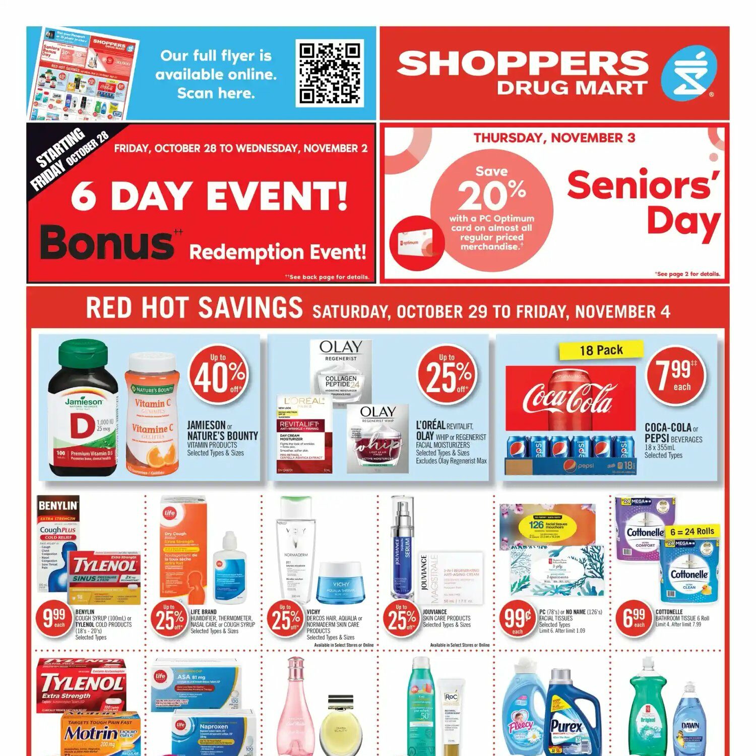 Shoppers Drug Mart Weekly Flyer - Weekly Savings (ON) - Oct 29 – Nov 4 ...