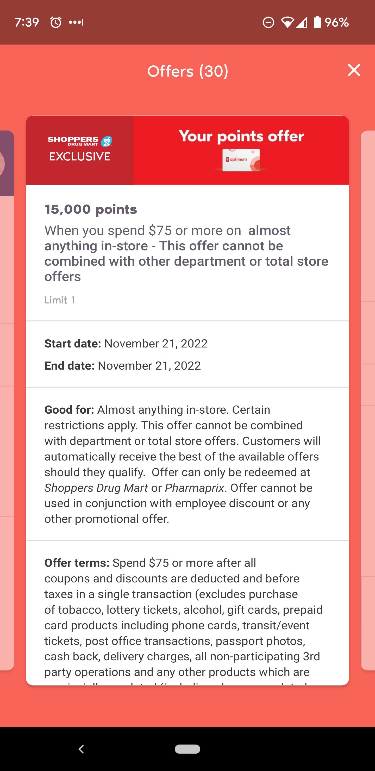 [Shoppers Drug Mart] Check Your App, Flash Offer! Nov. 21 Get X PC ...