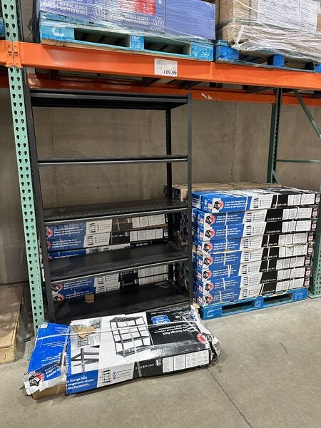 [Costco] Gorilla 5 Tier Industrial Storage Rack $159.99 (Burlington ...