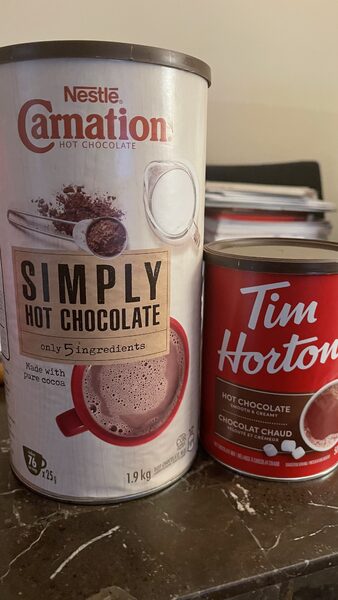 [Amazon.ca] Tim Hortons Hot Chocolate Powder, Original, 500 g, $3.39 ...