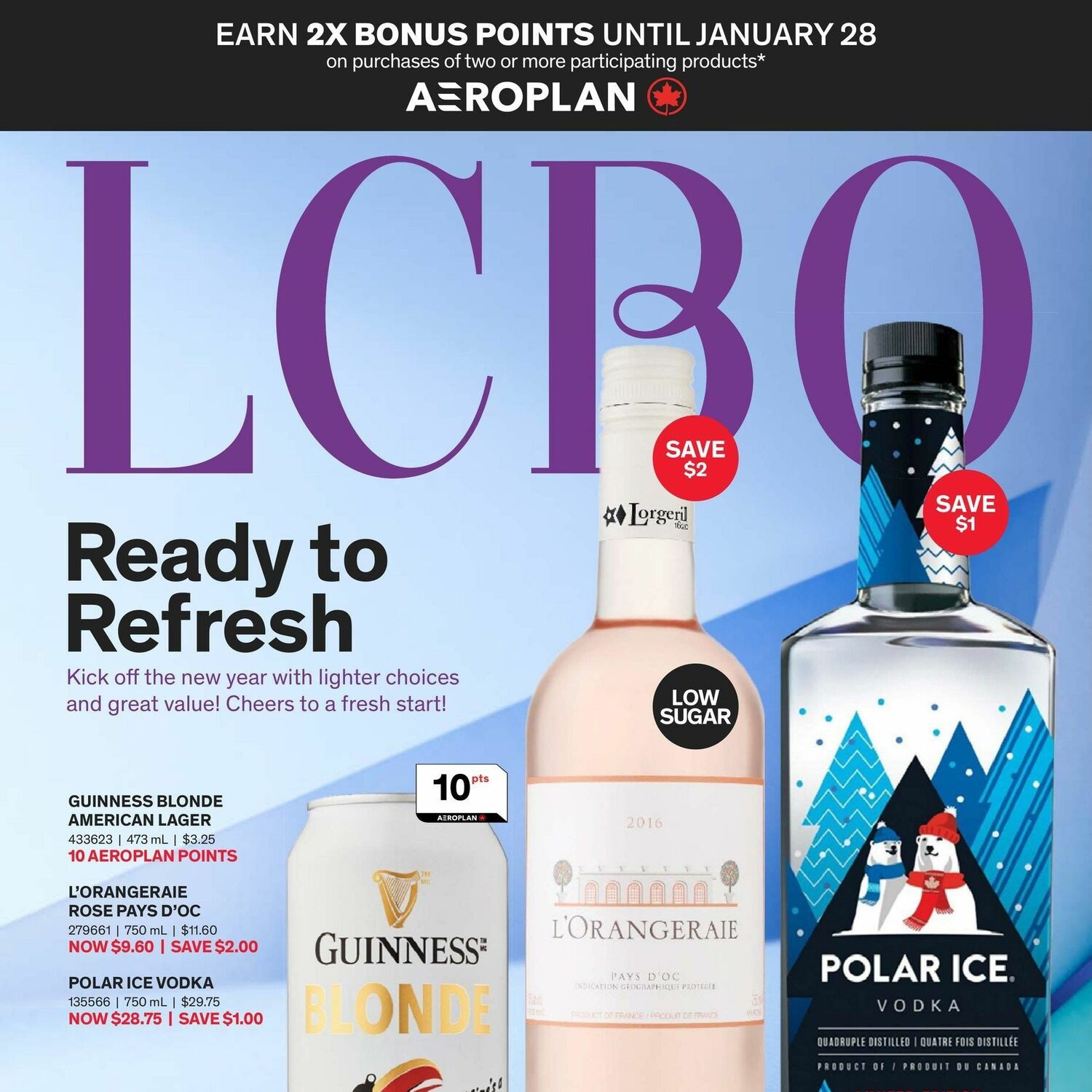 LCBO Weekly Flyer - January Savings - Ready To Refresh - Jan 1 – 28 ...