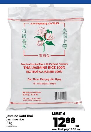 [Real Canadian Superstore/No Frills] Ontario: Jasmine Gold Thai Jasmine ...