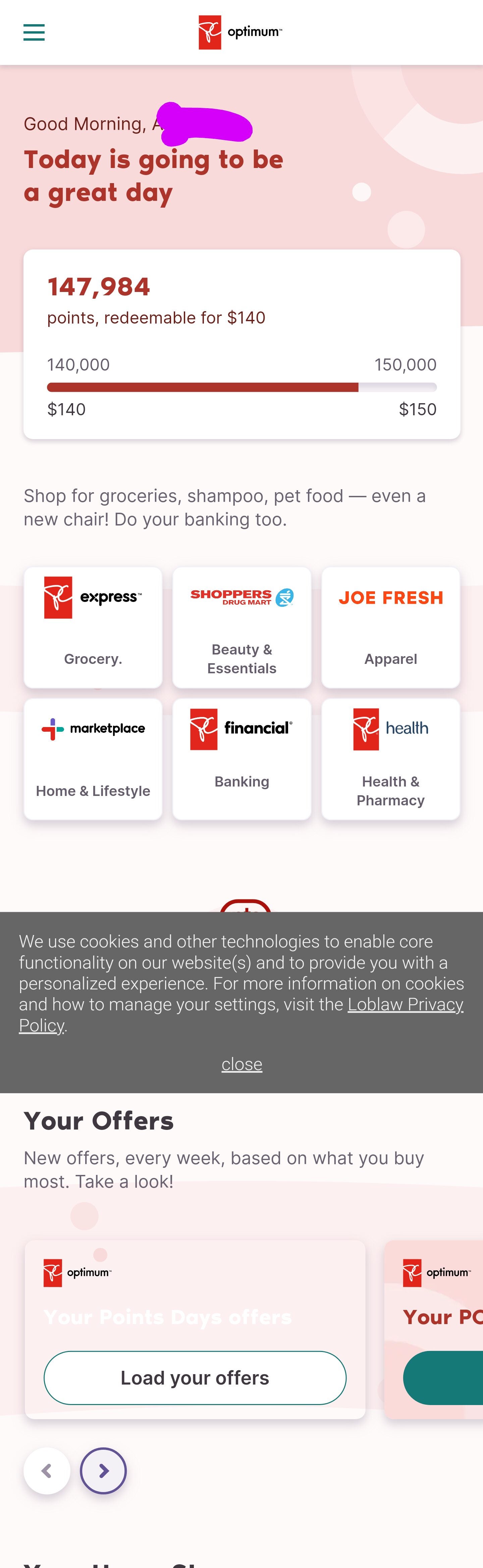 [Loblaws] 15,000 PCO points for every $100 spent on Apple, Keg, Google ...