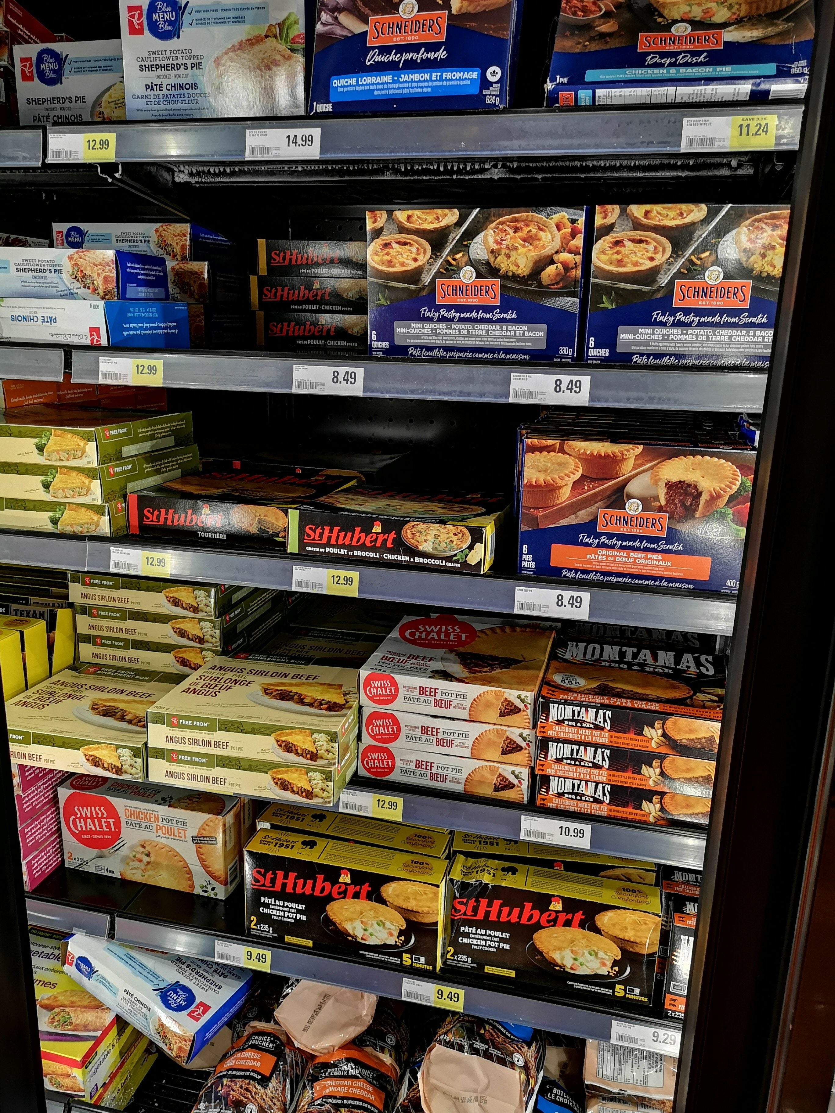 [No Frills] St-Hubert/ Swiss Chalet/ Montana's meat pies $5.99 (650-800 ...