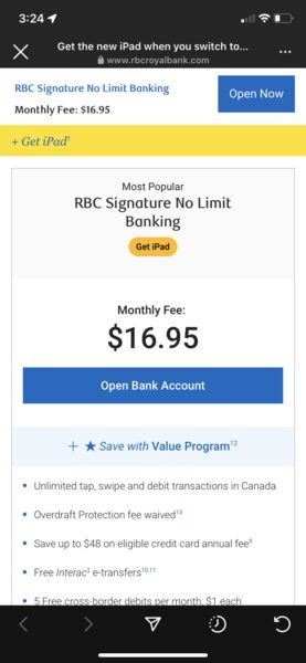 [Royal Bank] Get the new iPad when you switch to RBC - RedFlagDeals.com ...
