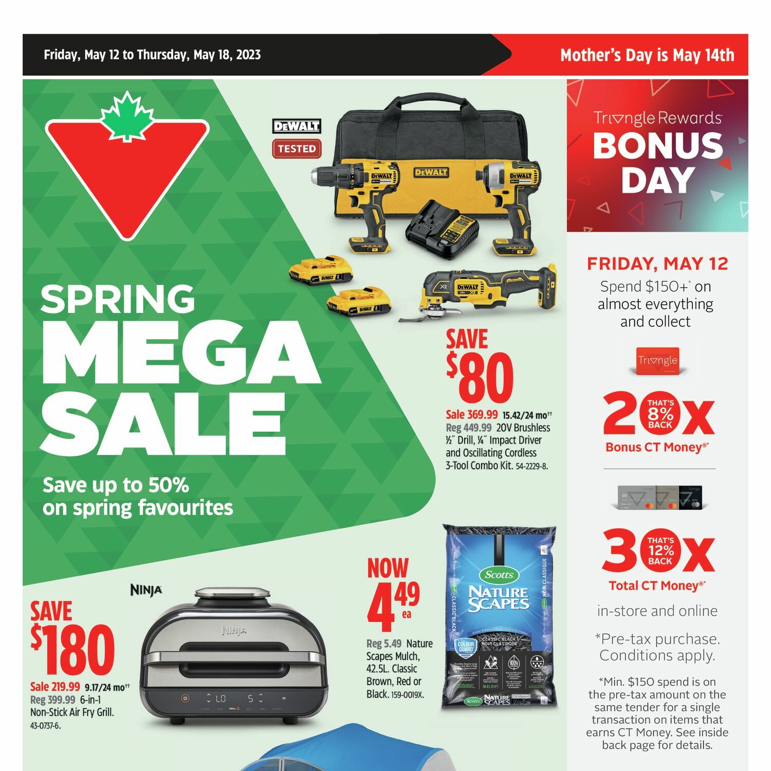 Canadian Tire Weekly Flyer - Weekly Deals - Spring Mega Sale (ON) - May ...