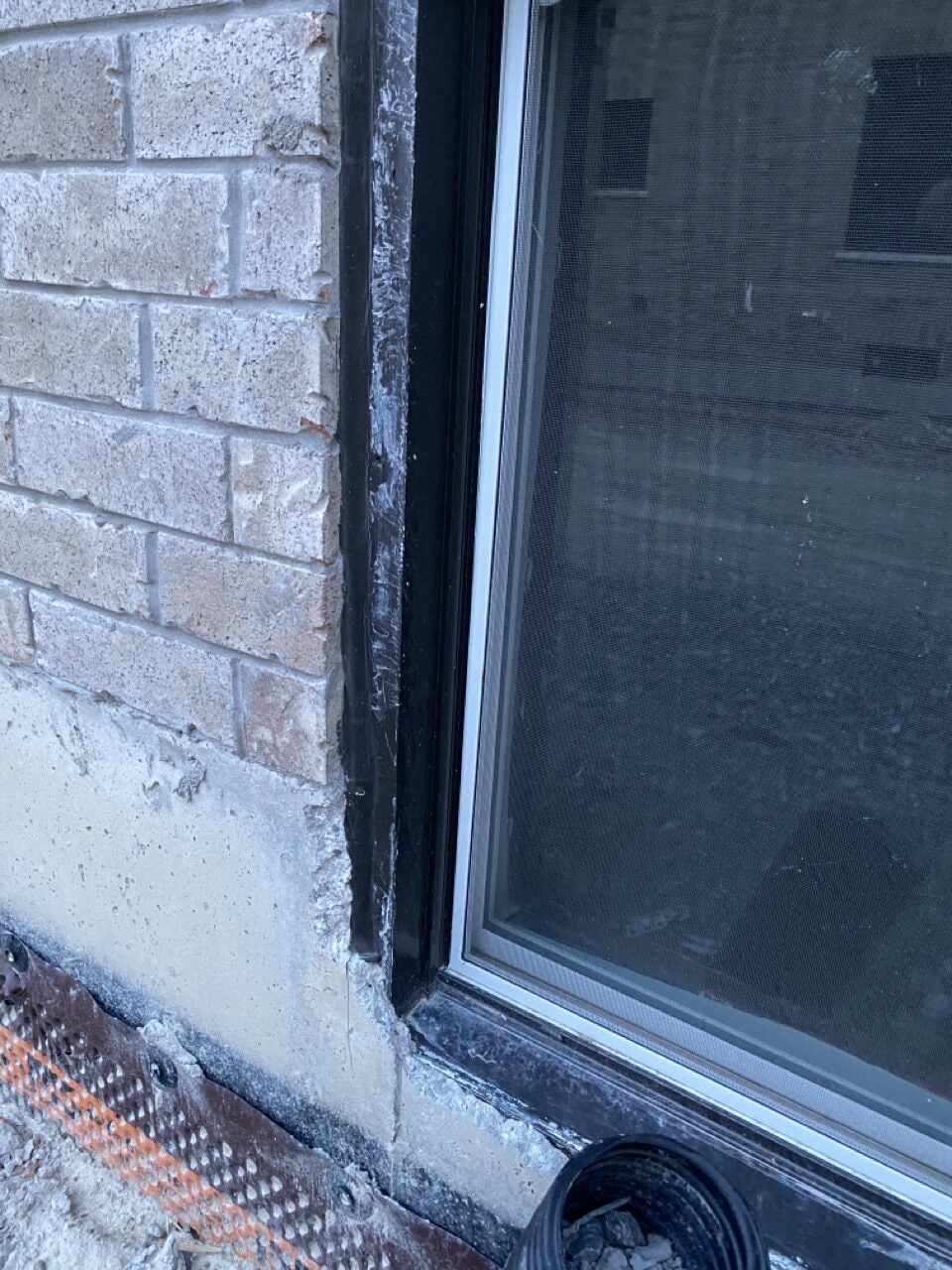 New home build with damaged basement window casing/frames ...