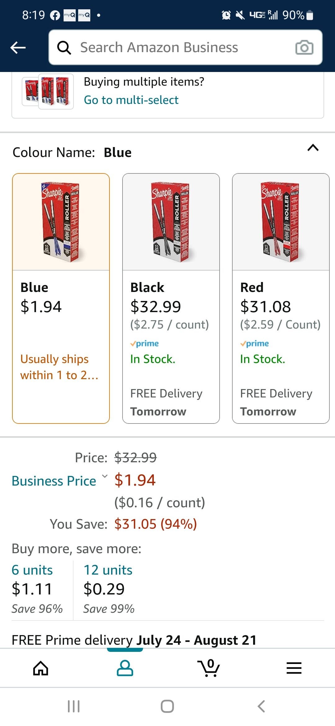 [Amazon.ca] YMMV Amazon Business account required - pens over 90% off - Page 2 - RedFlagDeals ...