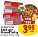 [Farm Boy] ON YMMV - Ground Turkey $3.99 lb. - RedFlagDeals.com Forums