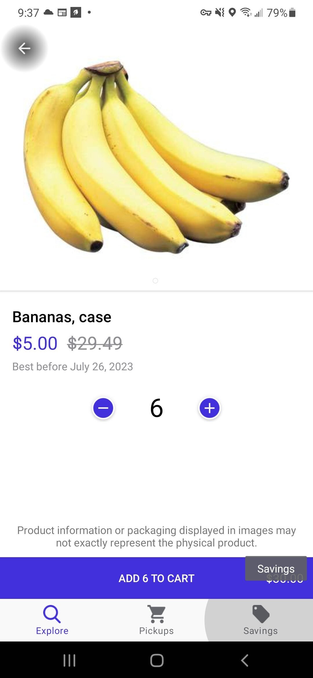 [Real Canadian Wholesale Club Mississauga, ON] Case of Bananas for $5.00 on Flashfood ...