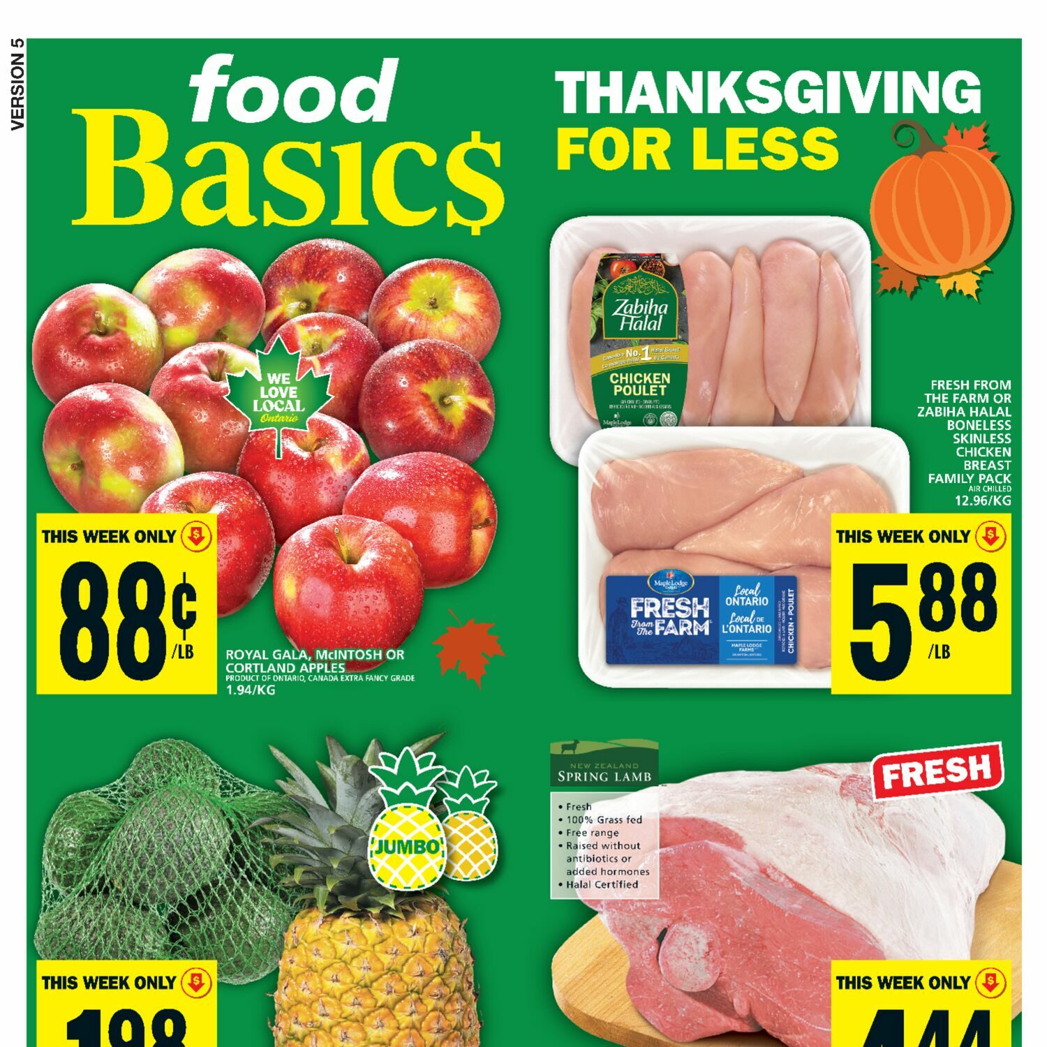 Foodbasics Weekly Flyer - Weekly Savings (Toronto/GTA) - Sep 28 – Oct 4 ...