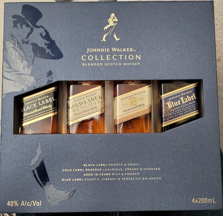 [Costco] [Costco Liquor] Johnnie Walker Family Collection Gift pack ...