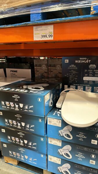 Toto washlet costco store