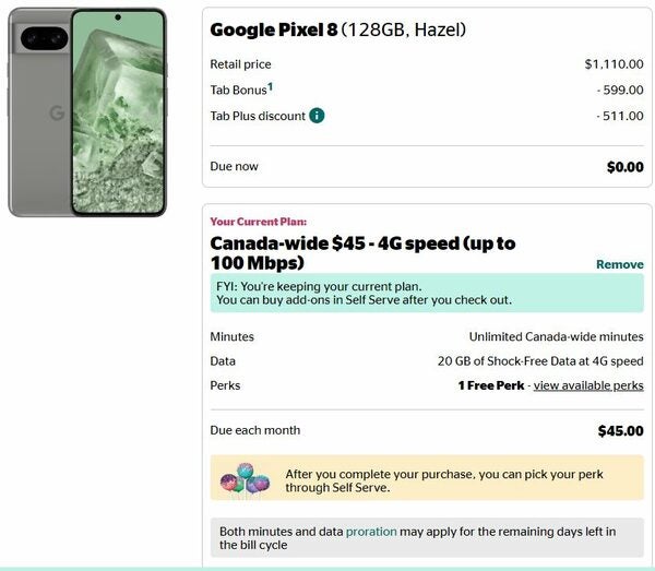 [Best Buy] [Black Friday] Pixel 7/7 Pro/8/8 Pro - 0$ Down + Gift Cards (Koodo) Starts Nov. 17 ...