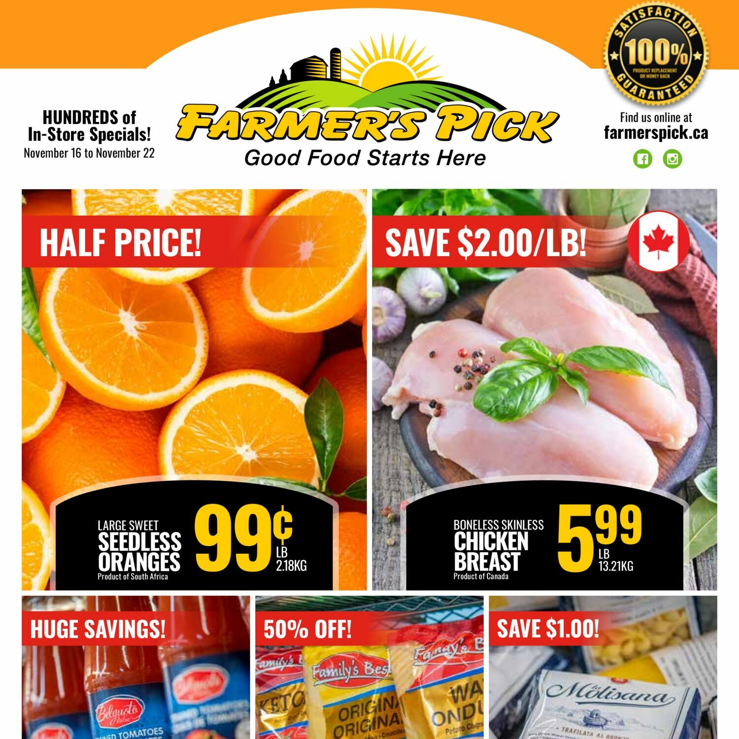 Farmers Pick Weekly Flyer - Weekly Specials - Nov 16 – 22 ...