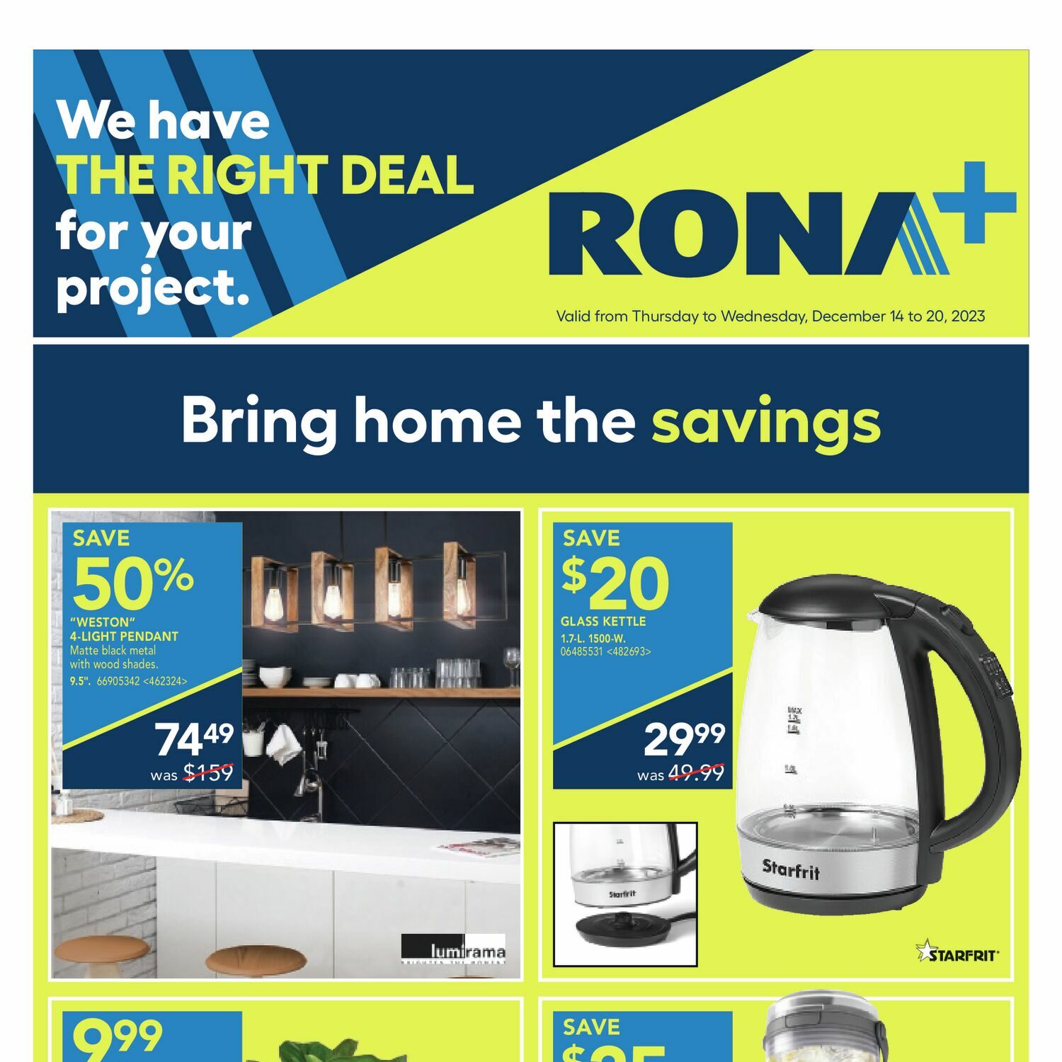 Rona Weekly Flyer - Rona+ Weekly Deals - Boxing Week Sale (ON) - Dec 14 ...