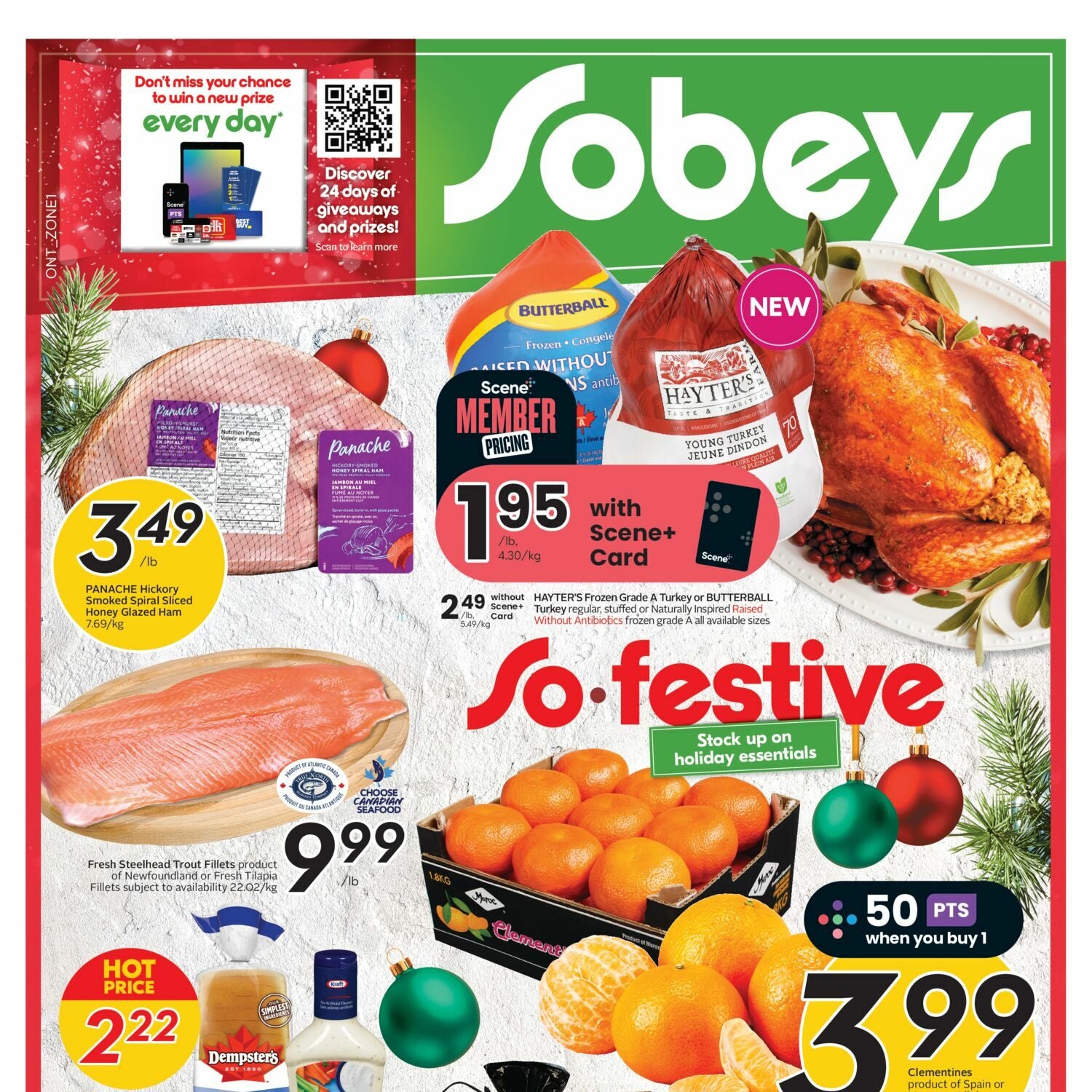 Sobeys Weekly Flyer - Weekly Savings (ON) - Dec 14 – 20 - RedFlagDeals.com