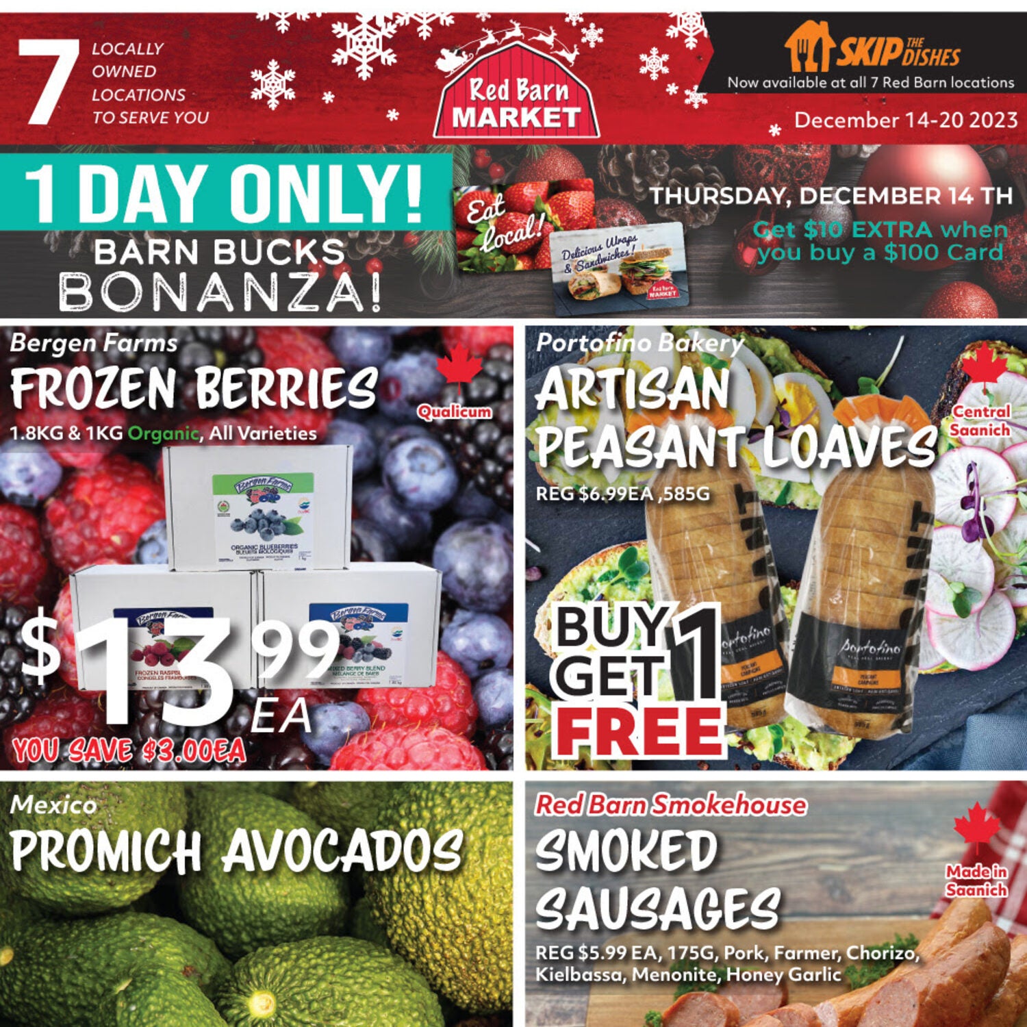 Red Barn Market Weekly Flyer - Weekly Specials - Dec 14 – 20 ...