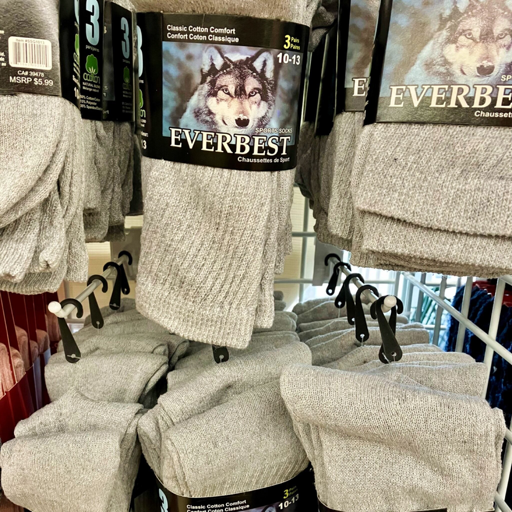 [Dollar Tree] Everbest Sports Socks (3 Pairs) - $2 - RedFlagDeals.com ...