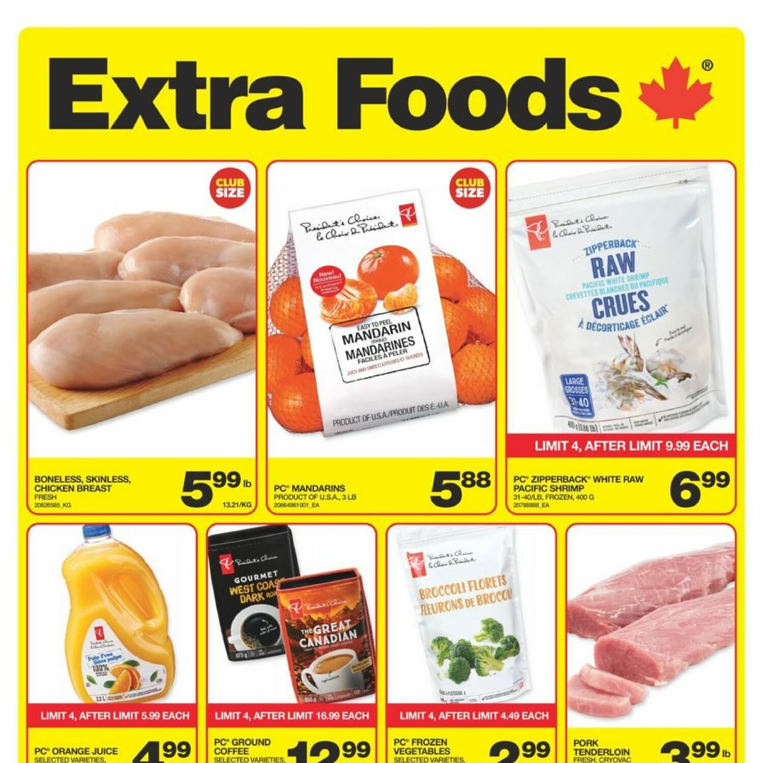 Extra Foods Weekly Flyer - Weekly Savings - Jan 18 – 24 - RedFlagDeals.com