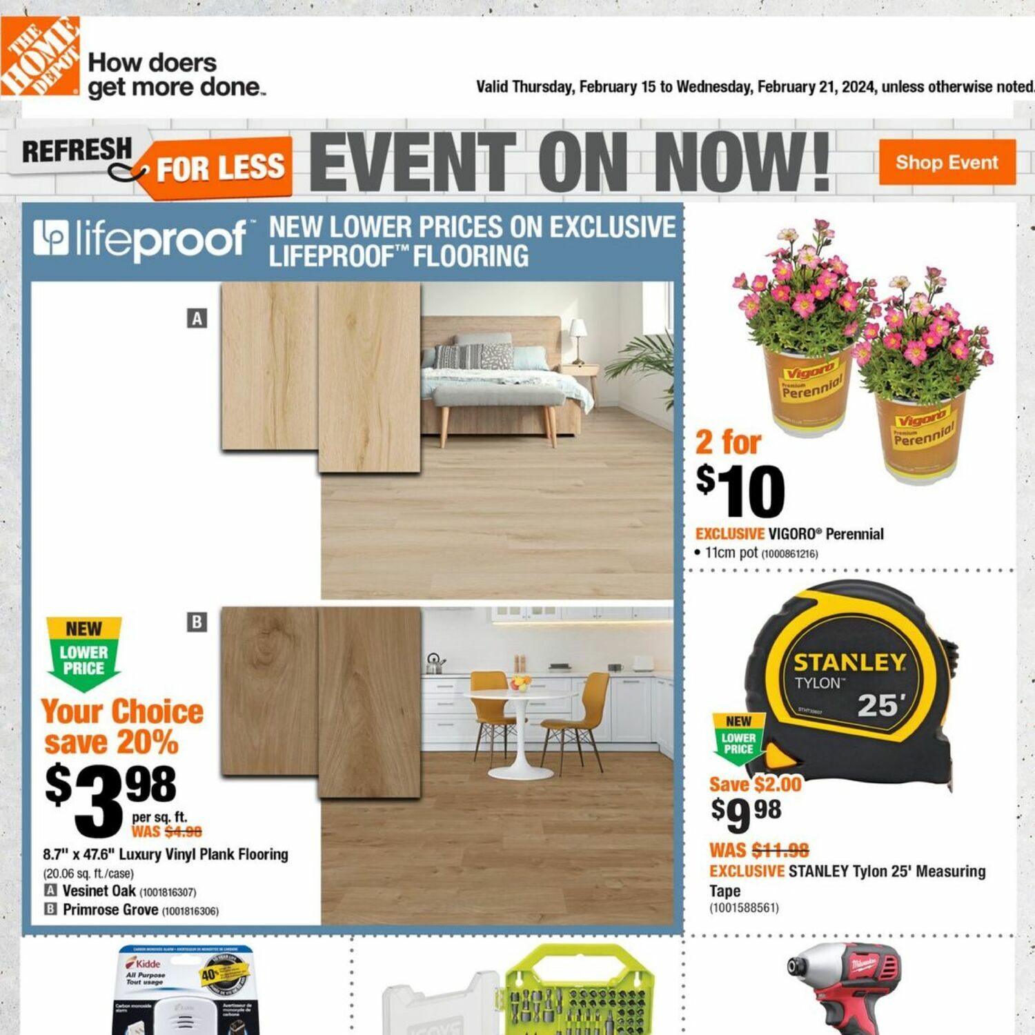 Home Depot Weekly Flyer - Weekly Deals - Refresh For Less Event (BC ...