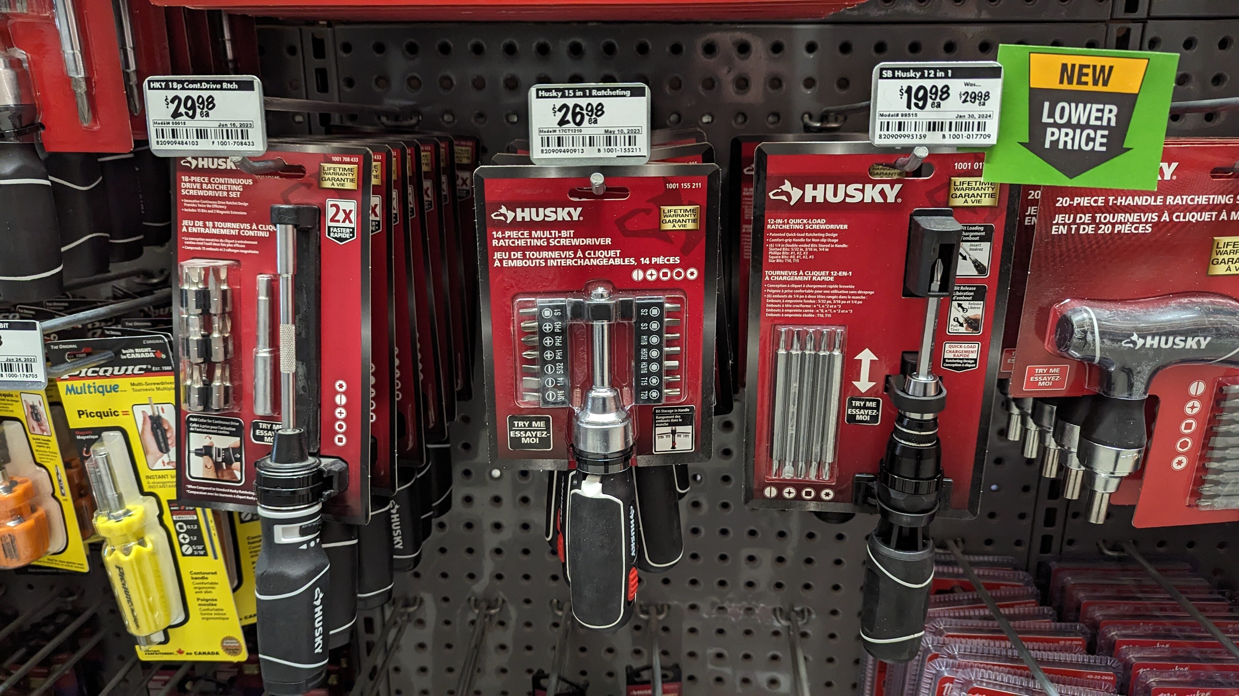 [Home Depot] Husky 12-in-1 Quick-load Ratcheting Screwdriver $19.98 ...